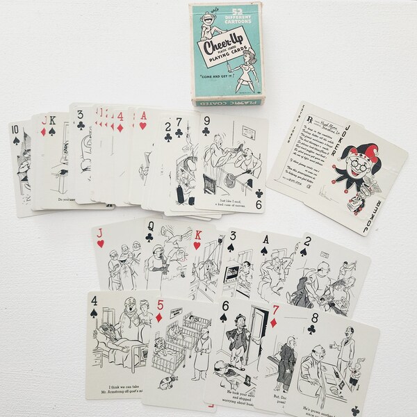 Adult Cartoons Playing Cards - Etsy
