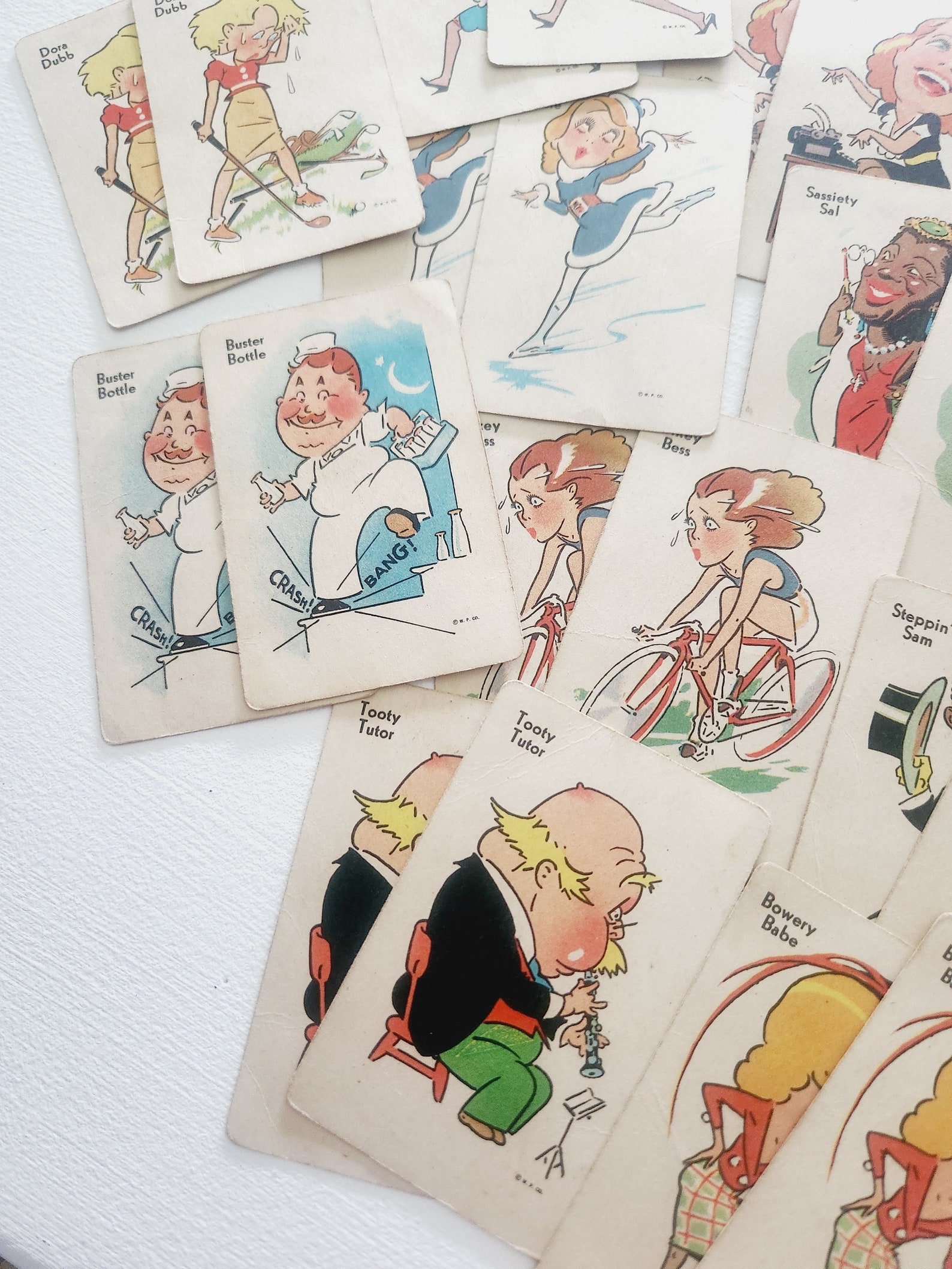 Vintage Whitman Old Maid Match Game Cards Vintage Retro Games and Toys ...