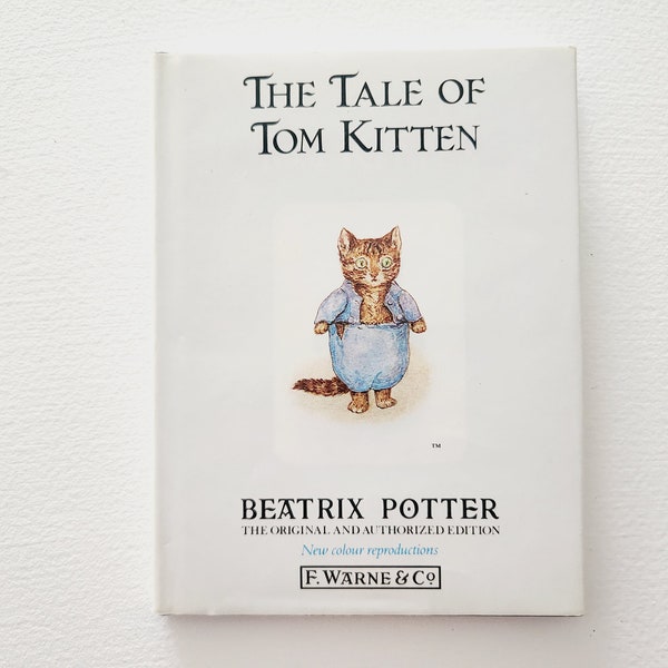 Tale of Tom Kitten - Etsy