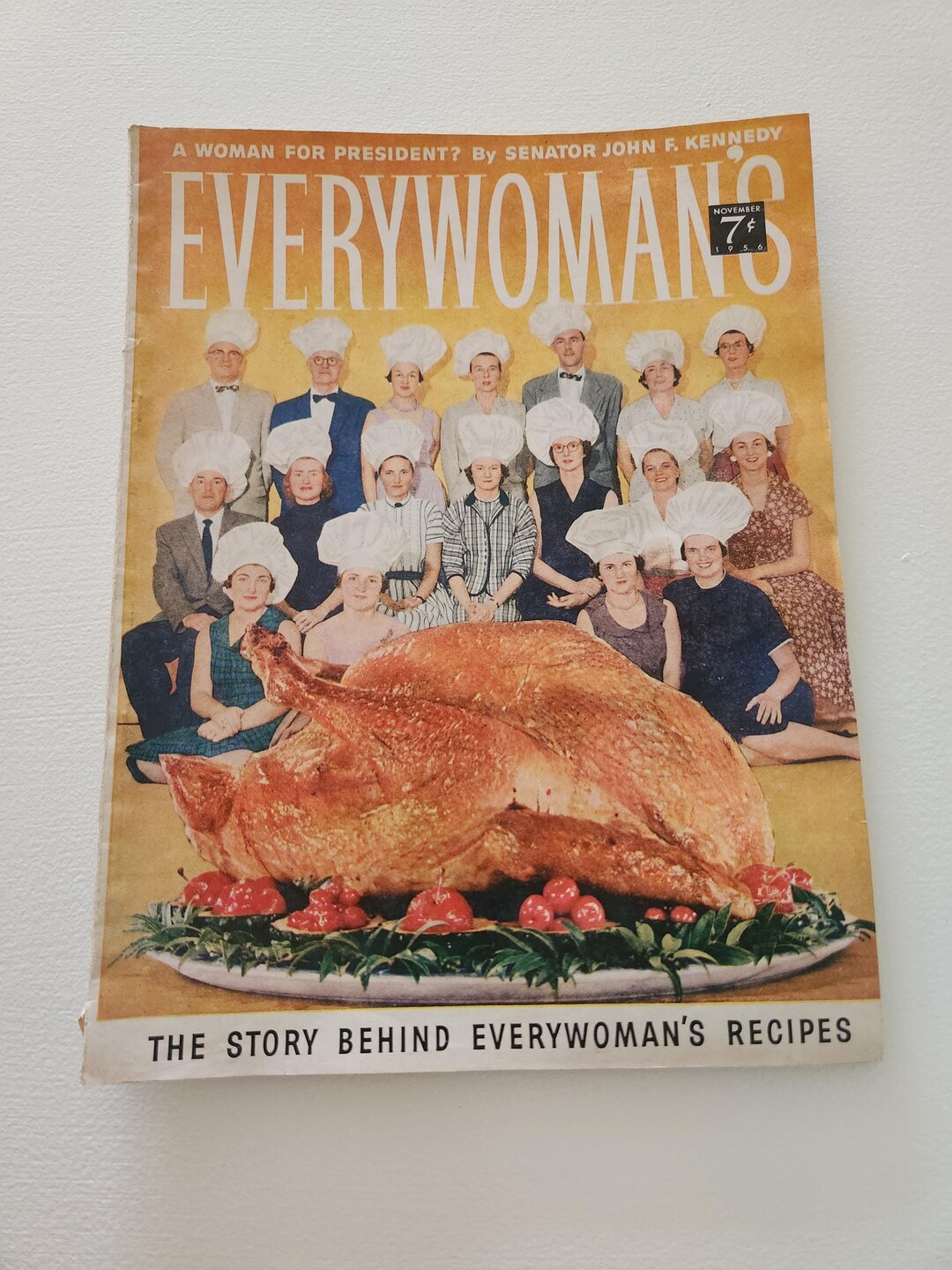 Vintage Everywoman's Magazine - November 1956, Recipes & Advertising - Etsy