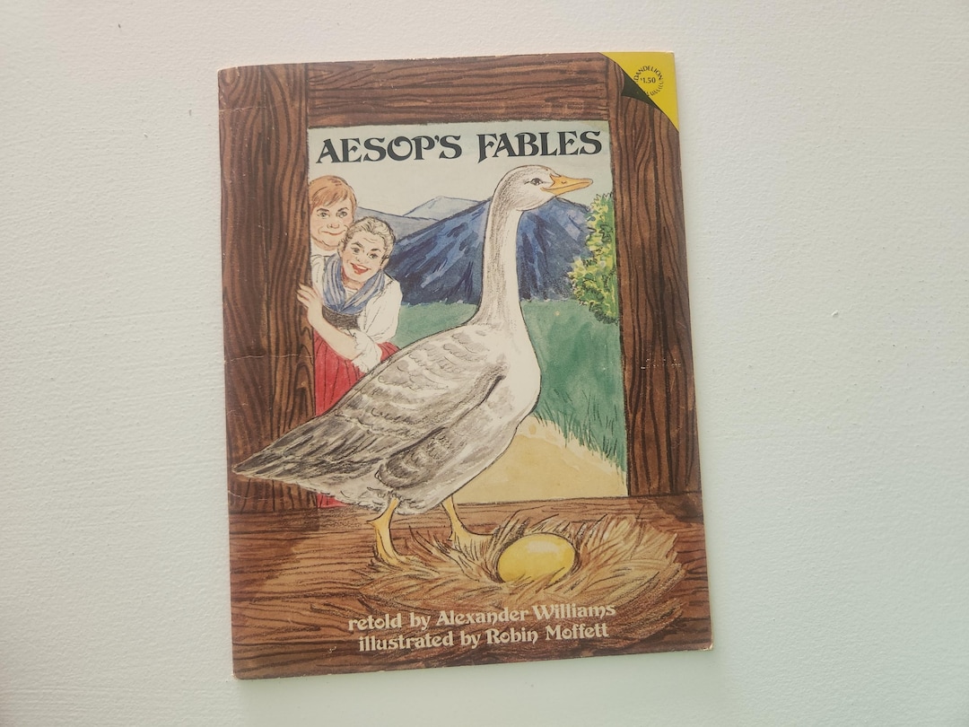 Aesops Fables Retold by Alexander Williams -- 1979 Vintage Children's ...