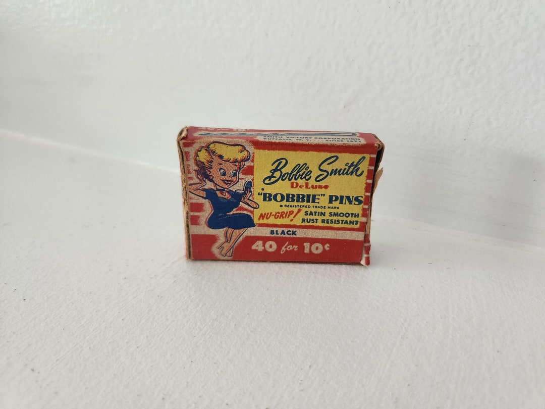 Vintage Bobbie Smith Bobbie Pins by Smith Victory Corp 1950s Vintage ...