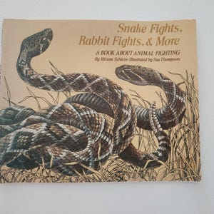 Snake Fights Rabbit Fights & More A Book About Animal Fighting by ...