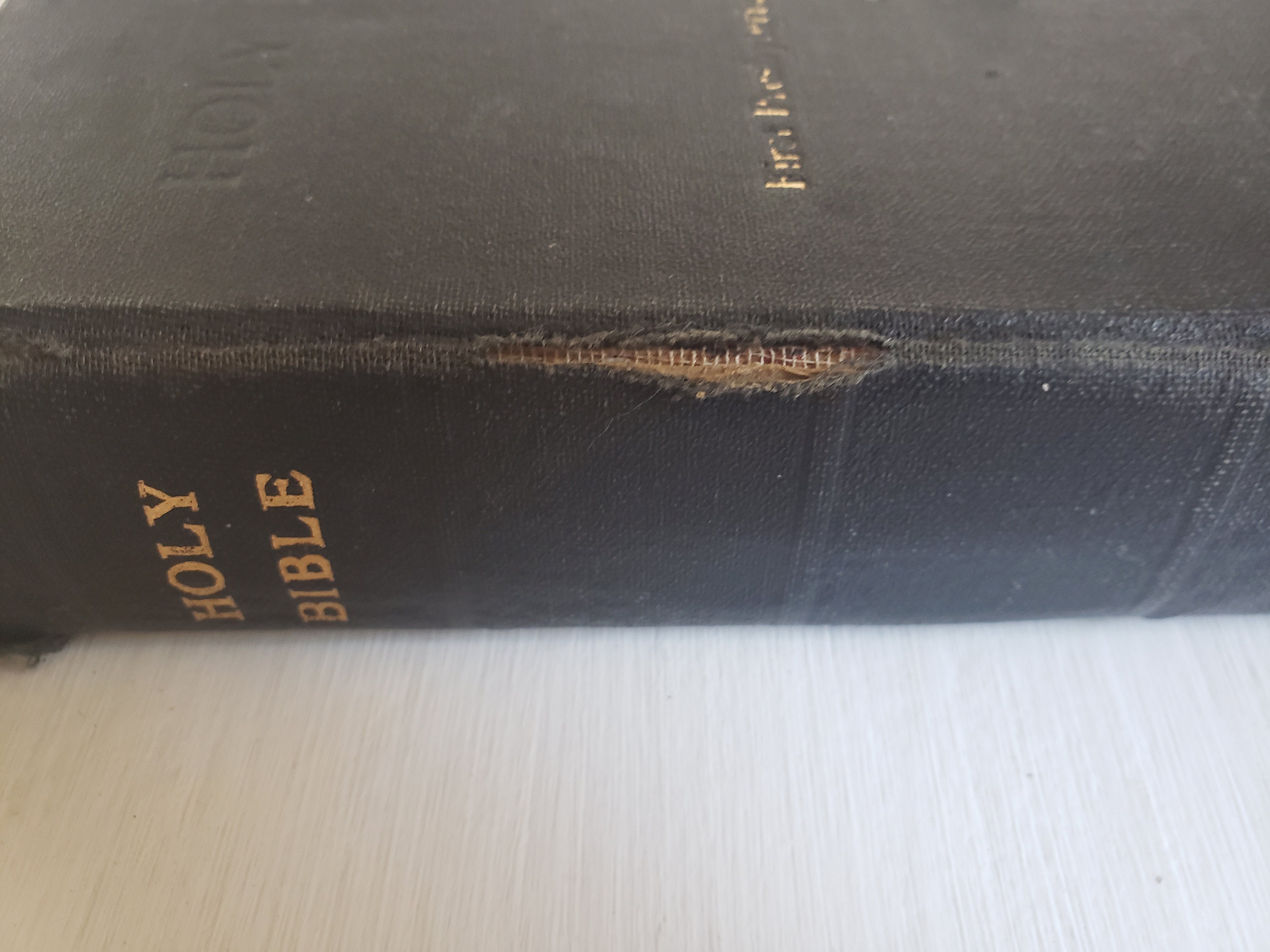 Vintage Holy Bible. Old & New Testament King James Version - Etsy