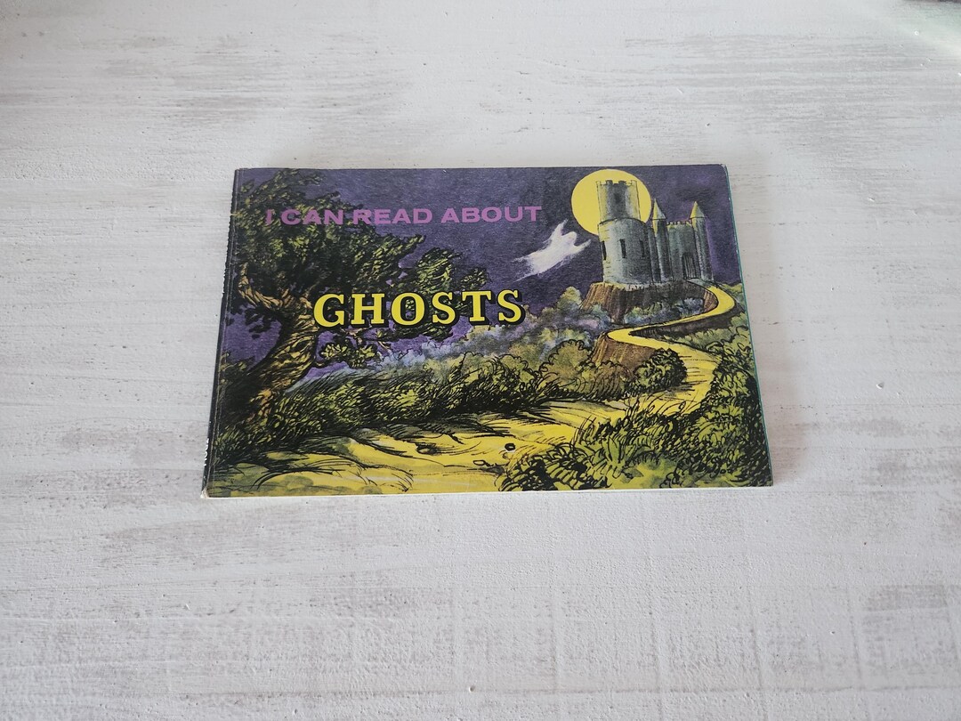 I Can Read About Ghosts -by Erica Frost { 1975 } Vintage Children's ...