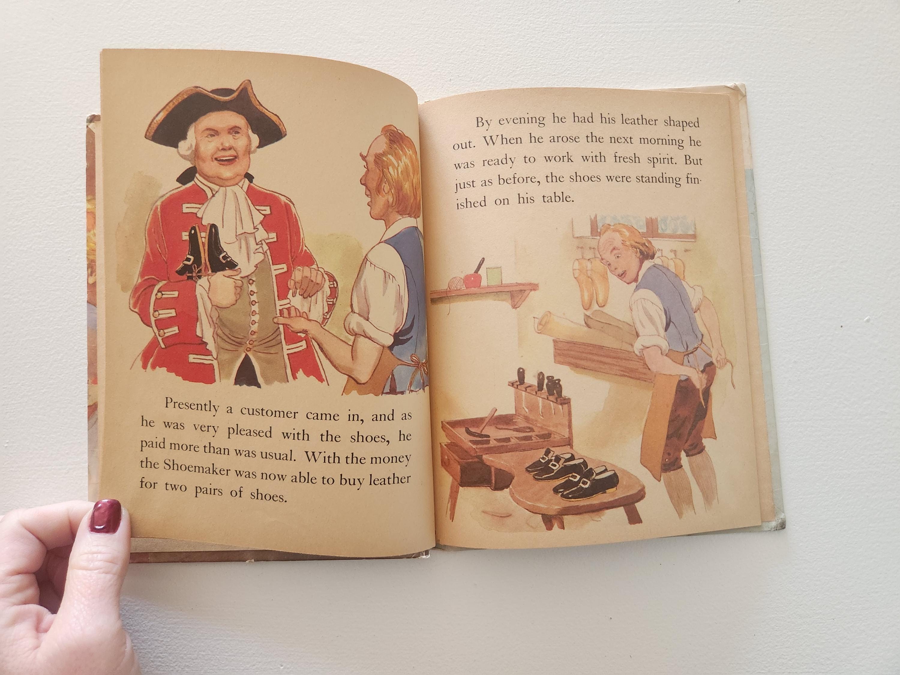 The Elves and the Shoemaker Illustrations by Manning De V. Lee -- 1959 ...
