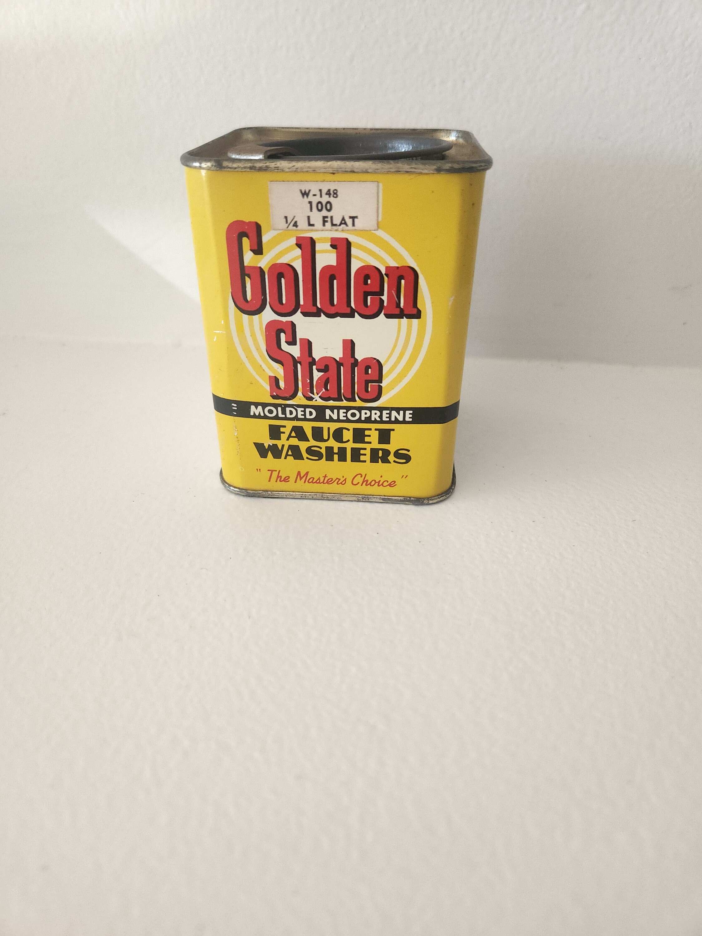 Yellow Old Tins