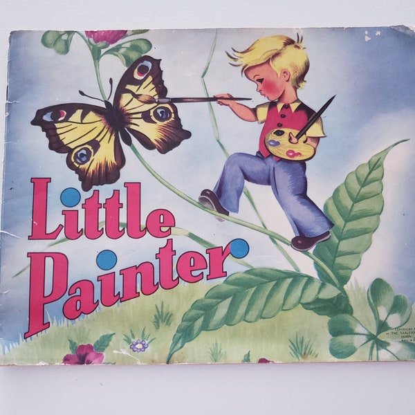 Old Coloring Books - Etsy