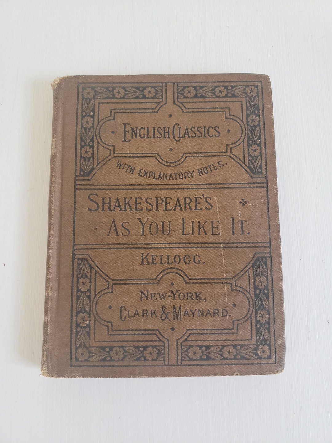 Antique Shakespeare's as You Like It English Classics by Brainerd ...