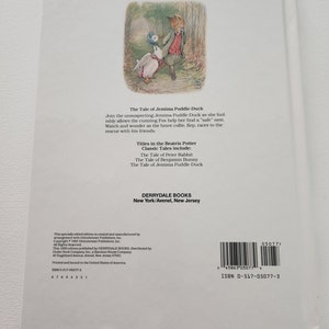 The Tale of Jemima Puddle-duck by Beatrix Potter{ 1992 } Vintage ...