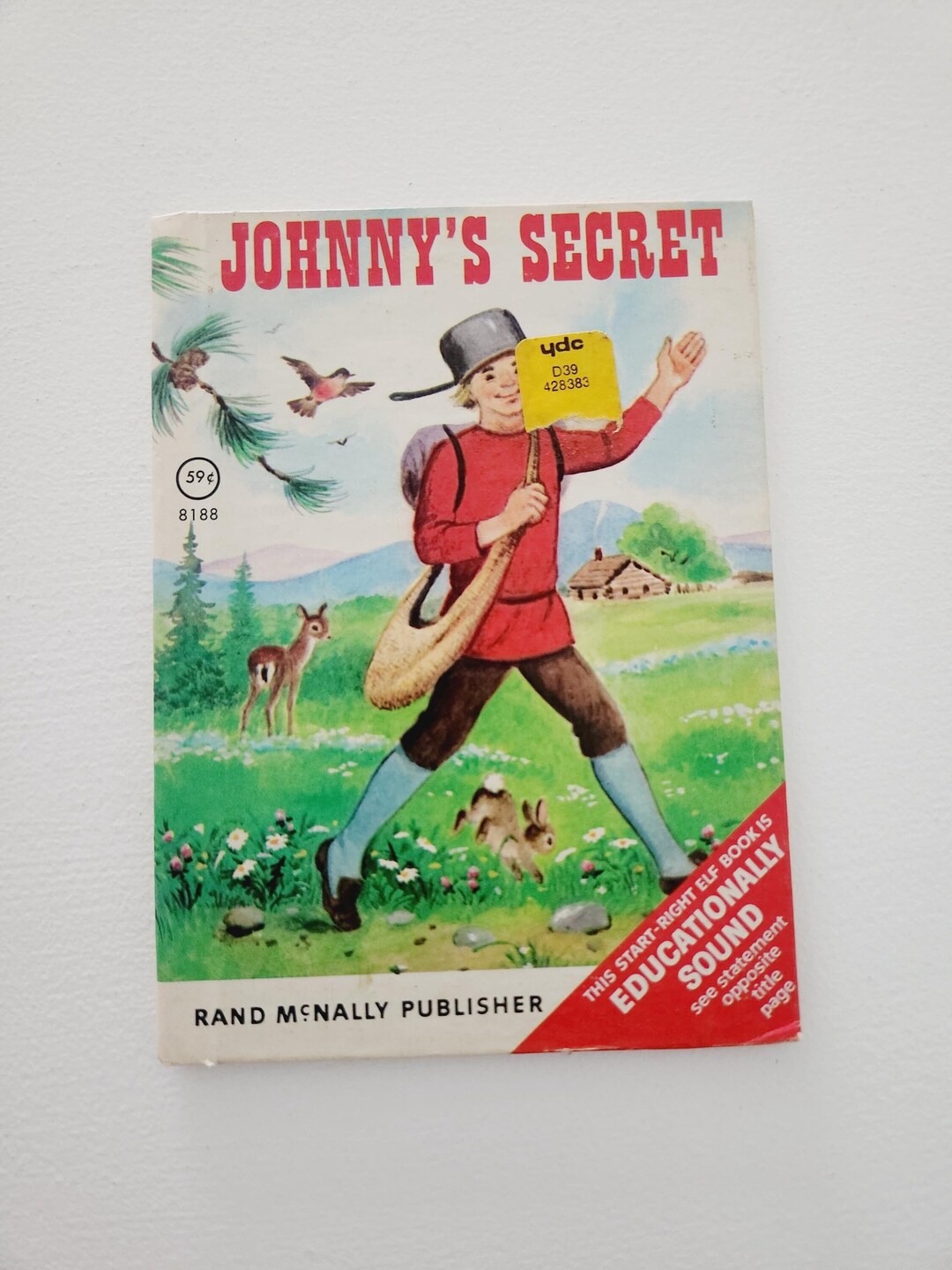 Johnny's Secret by Frank Lewis -- A Rand Mcnally Books --1975 Vintage ...