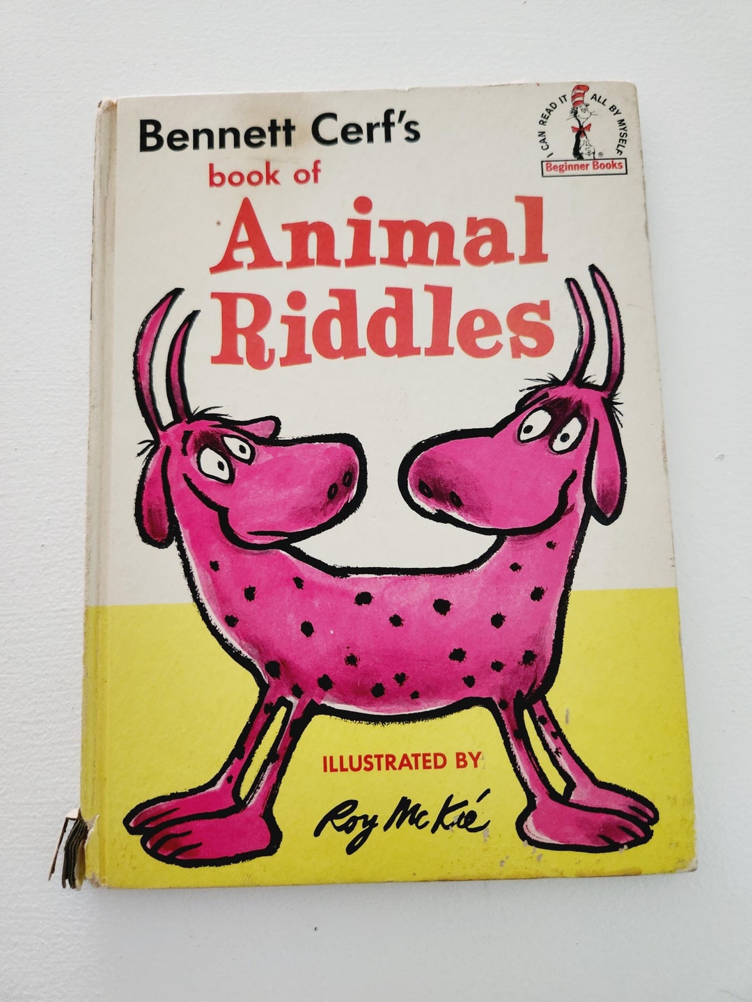 Bennett Cerf's Book of Animal Riddles { 1964 } Vintage Children's ...