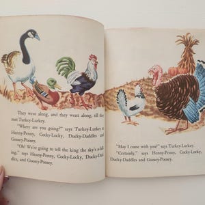 Henny Penny -- 1954 Vintage Children's Book -- Picture Book -- Juvenile ...