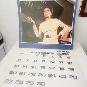 Vintage Star Trek Stardate Wall Calendar 1982 -- Vintage Calendars ...