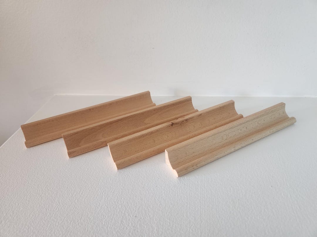 Vintage Wood Scrabble Letter Tile Racks Set of 4 Authentic Racks From ...