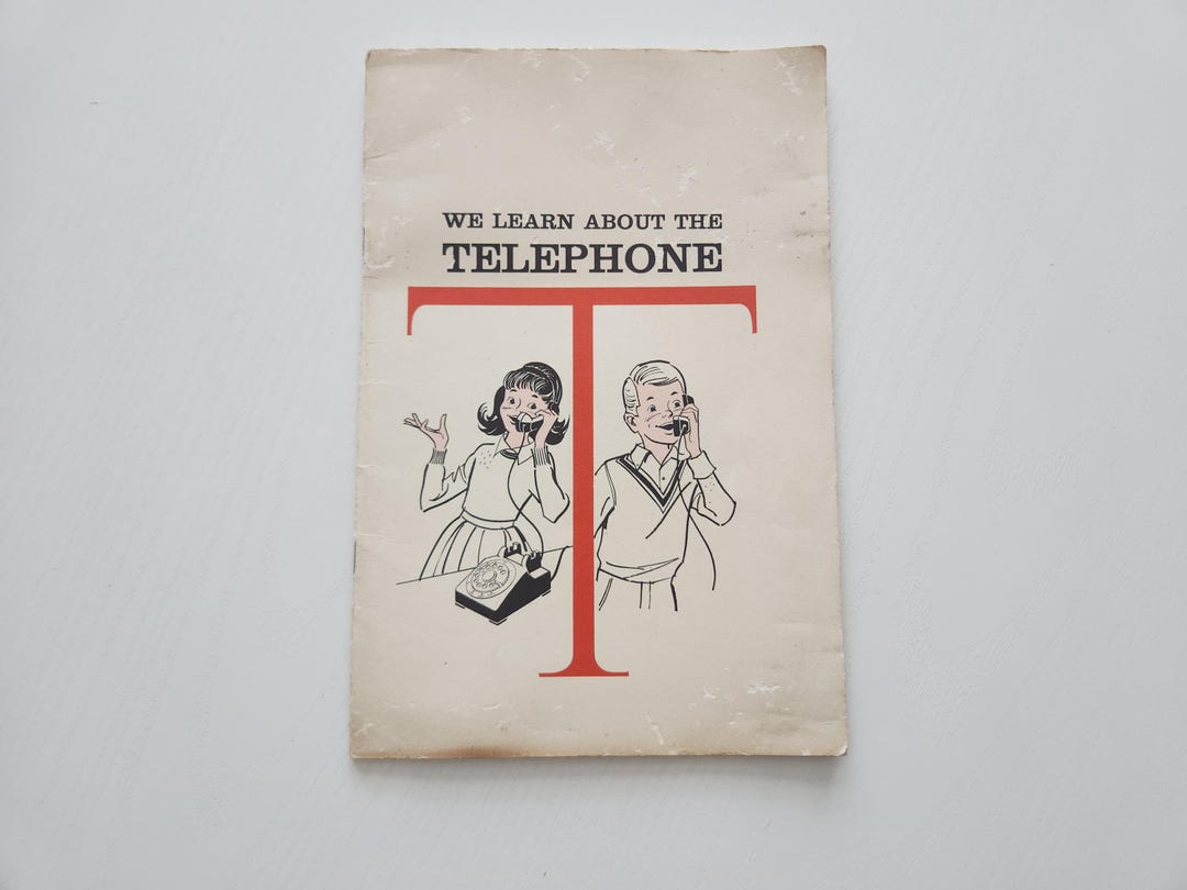 We Learn About the Telephone Introduction Booklet { 1964 ...