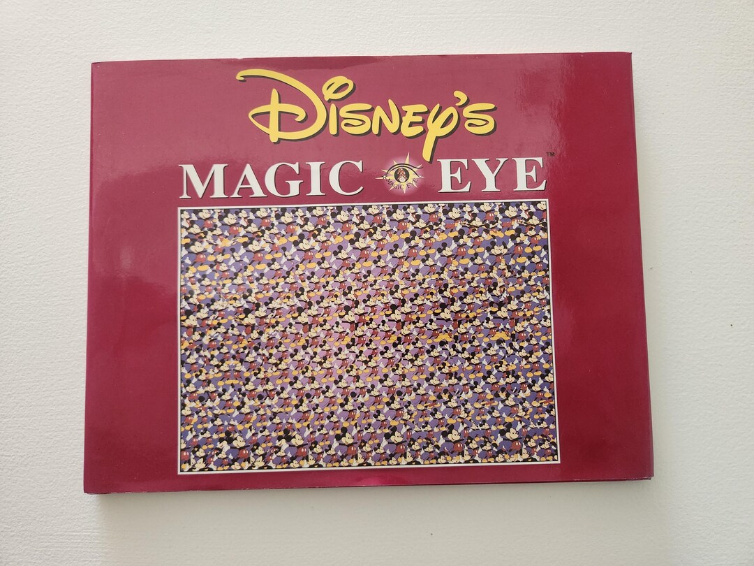 Disney's Magic Eye Illusions by N.E. Thing Enterprises 1994 Vintage ...