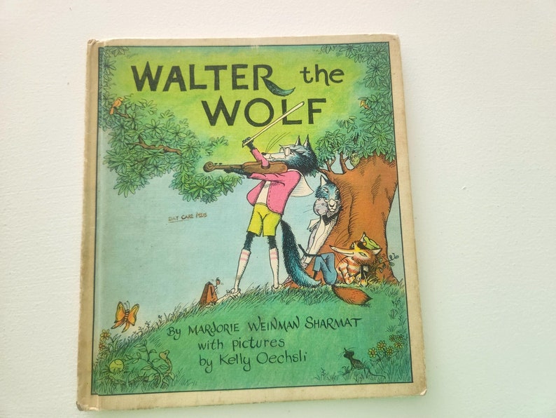 Walter the Wolf by Marjorie Weinman Sharmat -- 1975 Vintage Children's ...