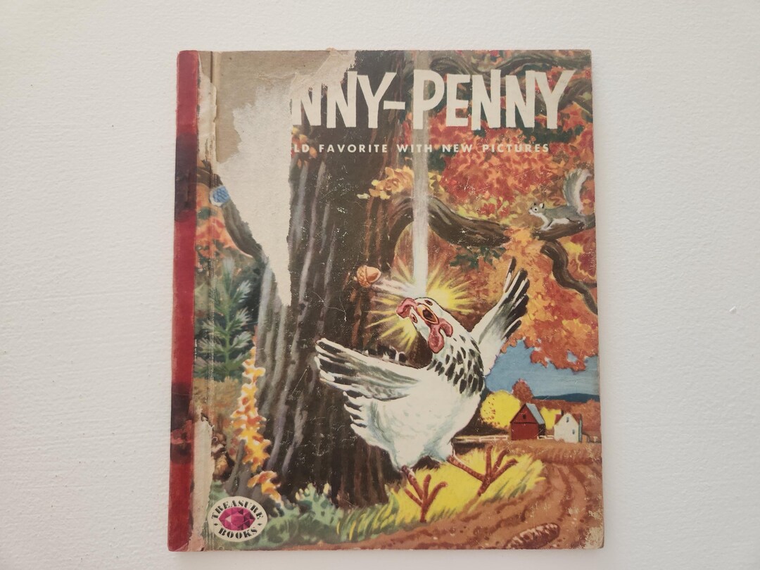 Henny Penny -- 1954 Vintage Children's Book -- Picture Book -- Juvenile ...