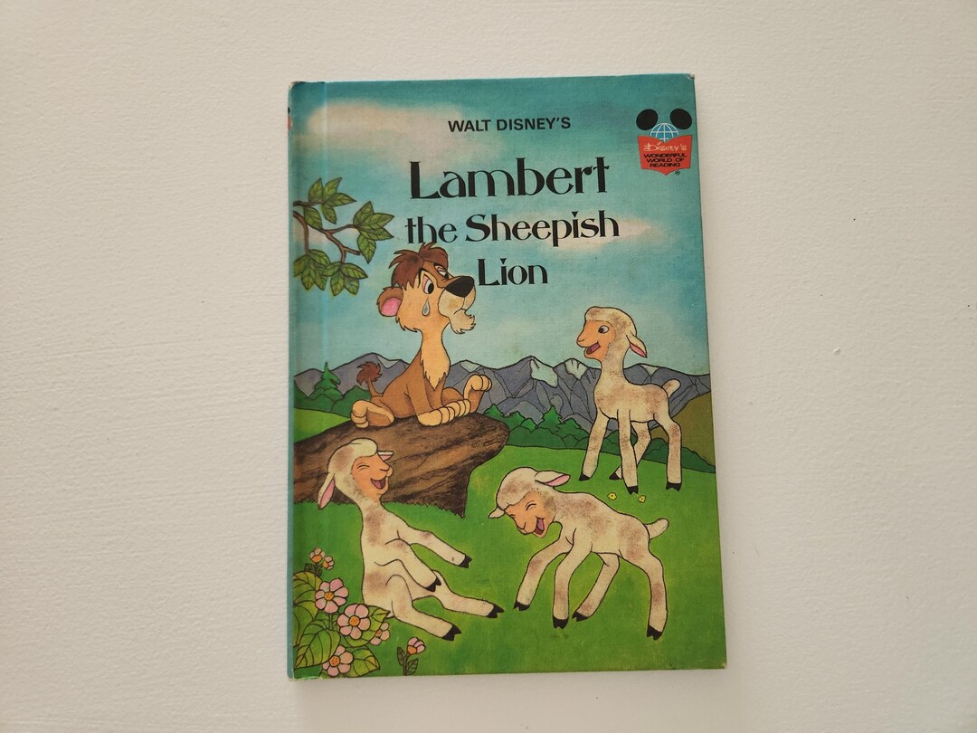 Walt Disney's Lambert the Sheepish Lion -- 1977 Vintage Children's Book ...
