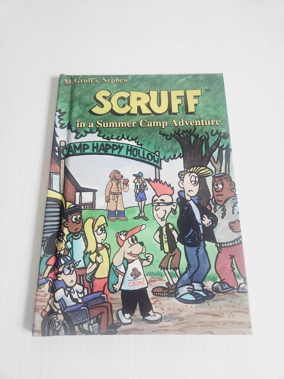 Mcgruff's Nephew Scruff in A Summer Camp Adventure by Emily T. Peterson ...