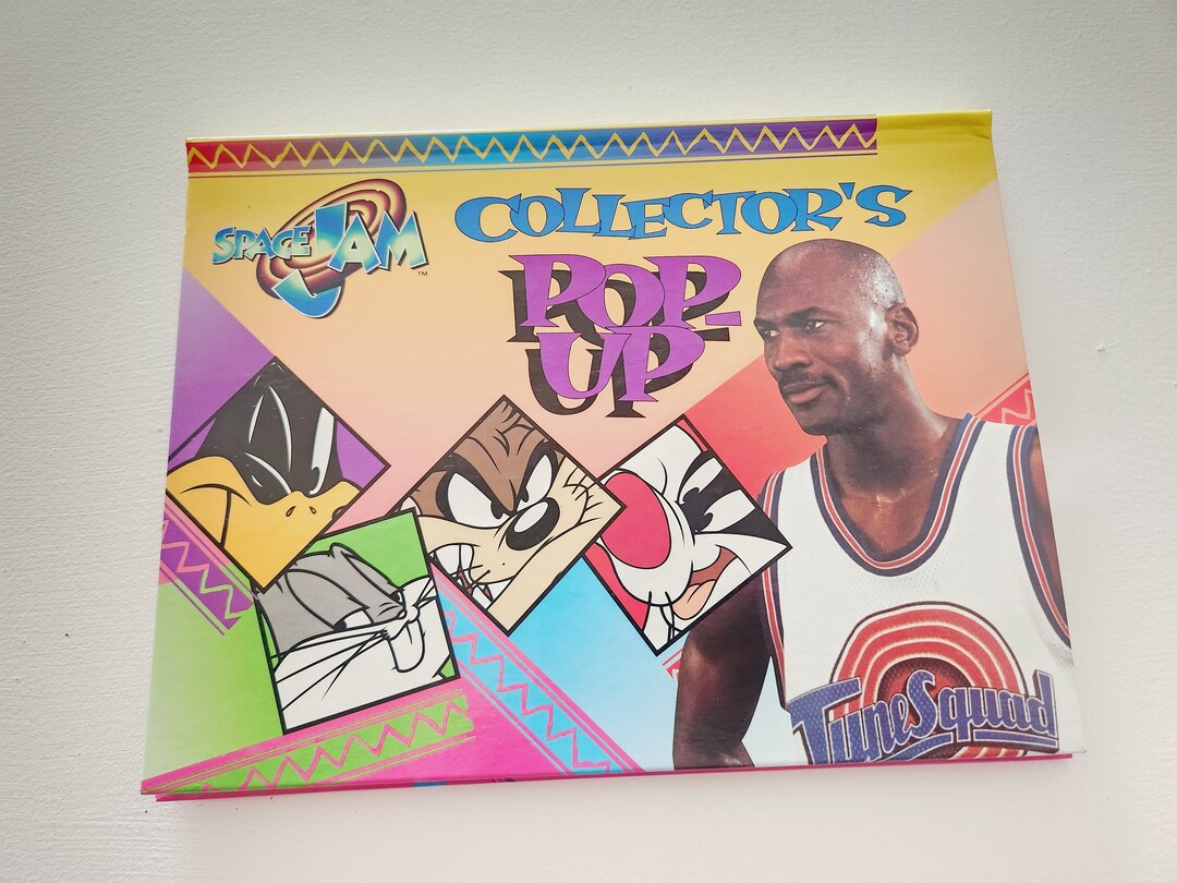 Space Jam Collector's Pop-up Book Vintage Children's 3-D Book Moveable ...