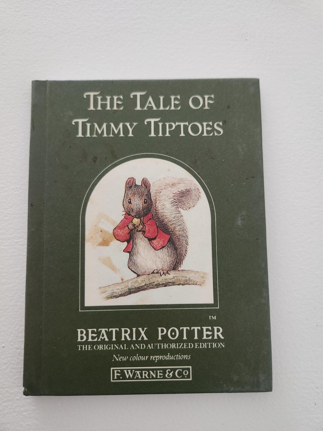 The Tale of Timmy Tiptoes by Beatrix Potter -- Vintage Beatrix Potter ...
