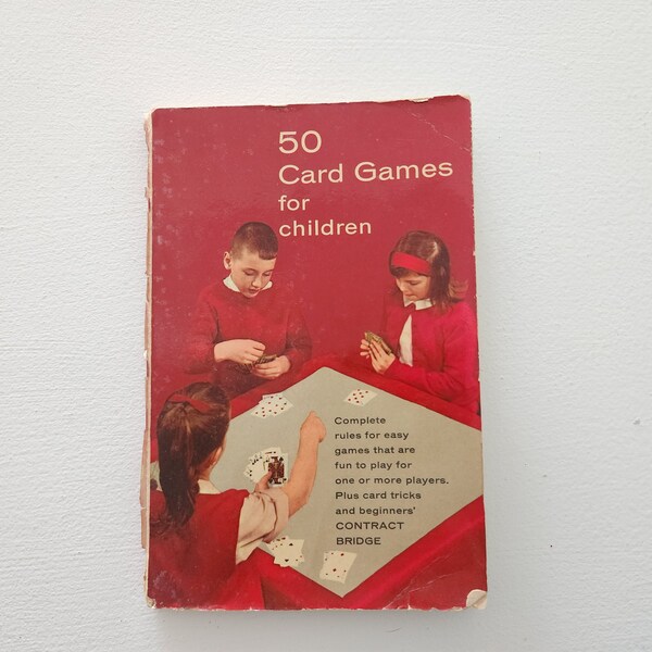 Playing Card Game Book - Etsy