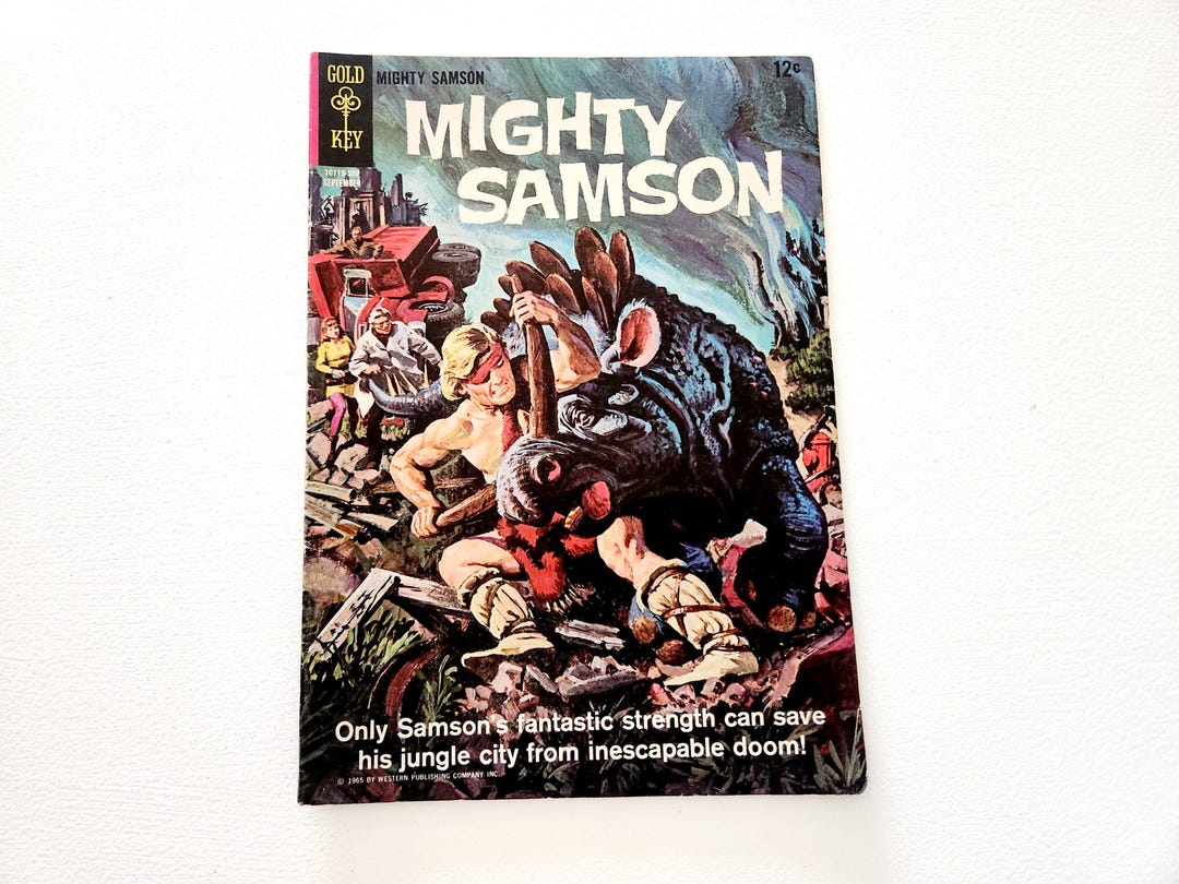 Mighty Samson #3 - Vintage Gold Key Comic Book, September 1965 - Etsy
