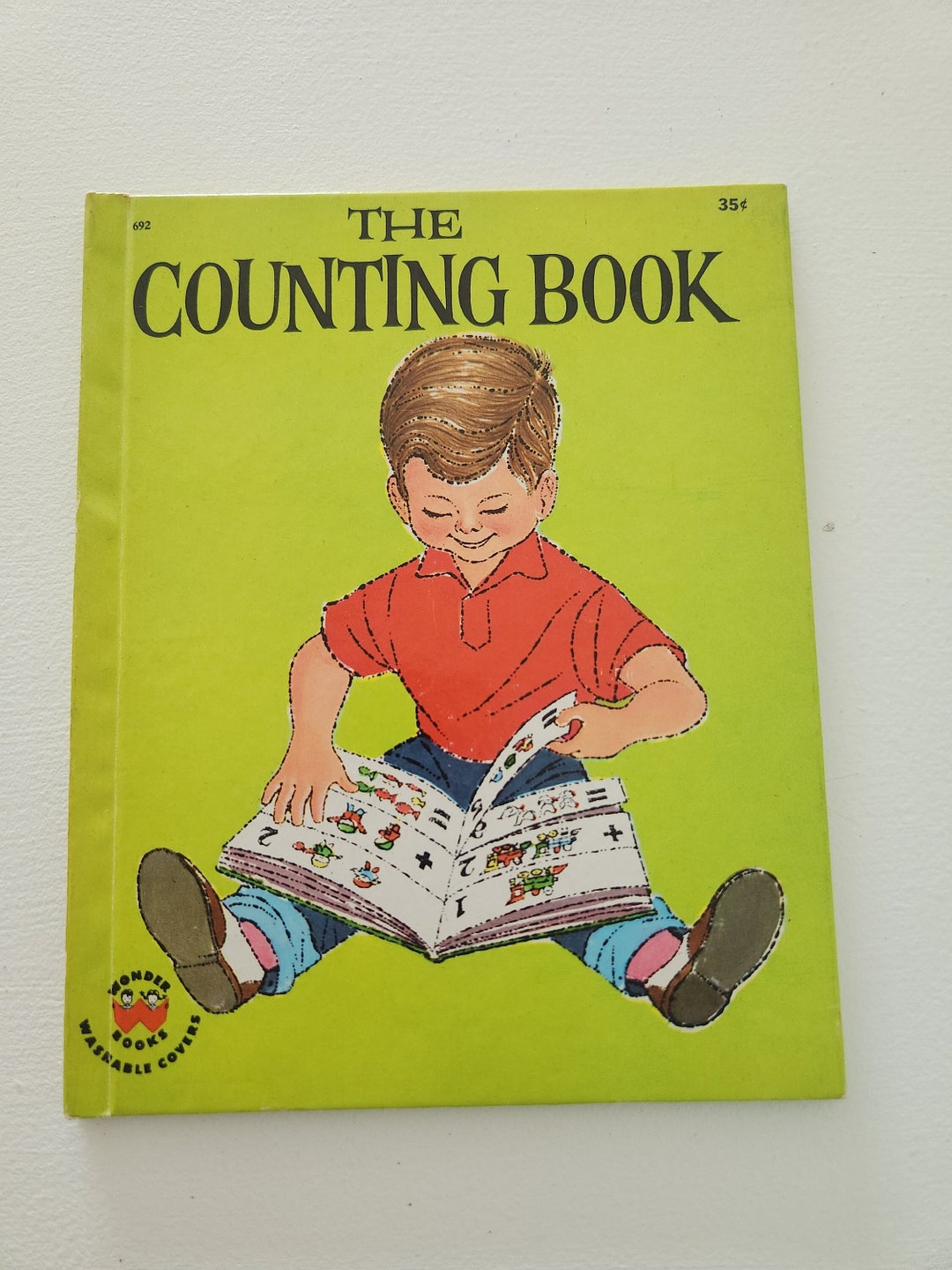 The Counting Book by John Peter -- Vintage Wonder Books -- 1957 Vintage ...