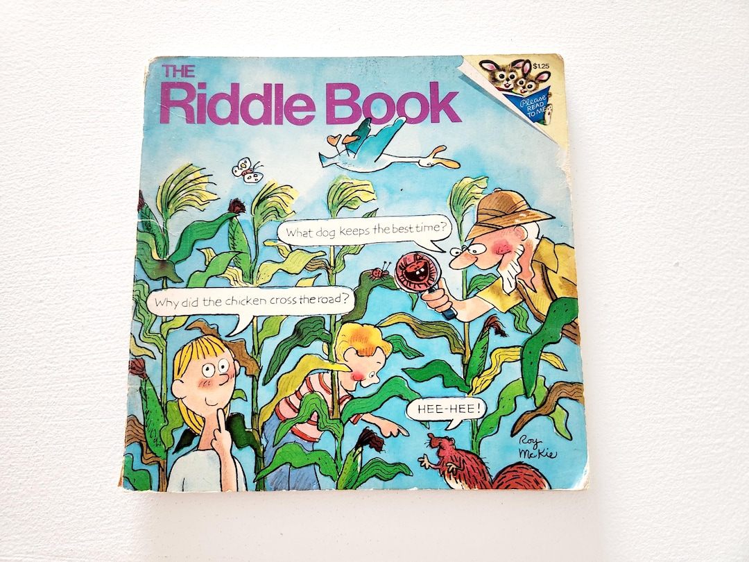The Riddle Book by Roy Mckie -- 1978 Vintage Children's Knock Knock ...
