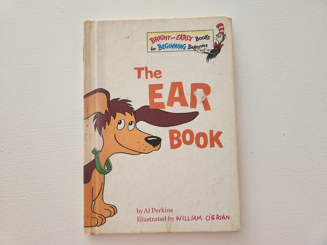 The Ear Book by Al Perkins -- Vintage Children's Book -- Children ...
