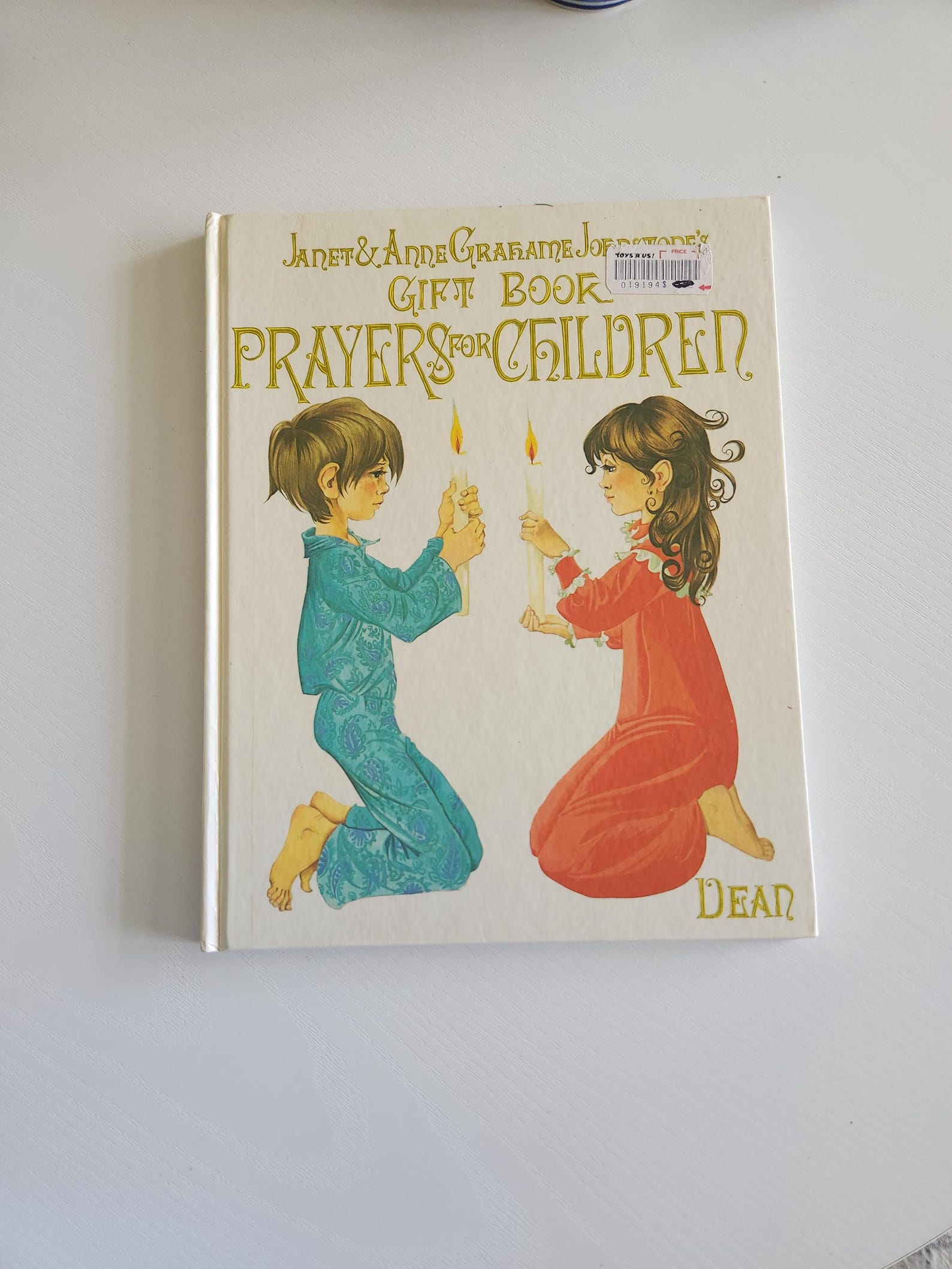 Janet & Anne Grahame Johnstone's Gift Book of Prayers for Children ...