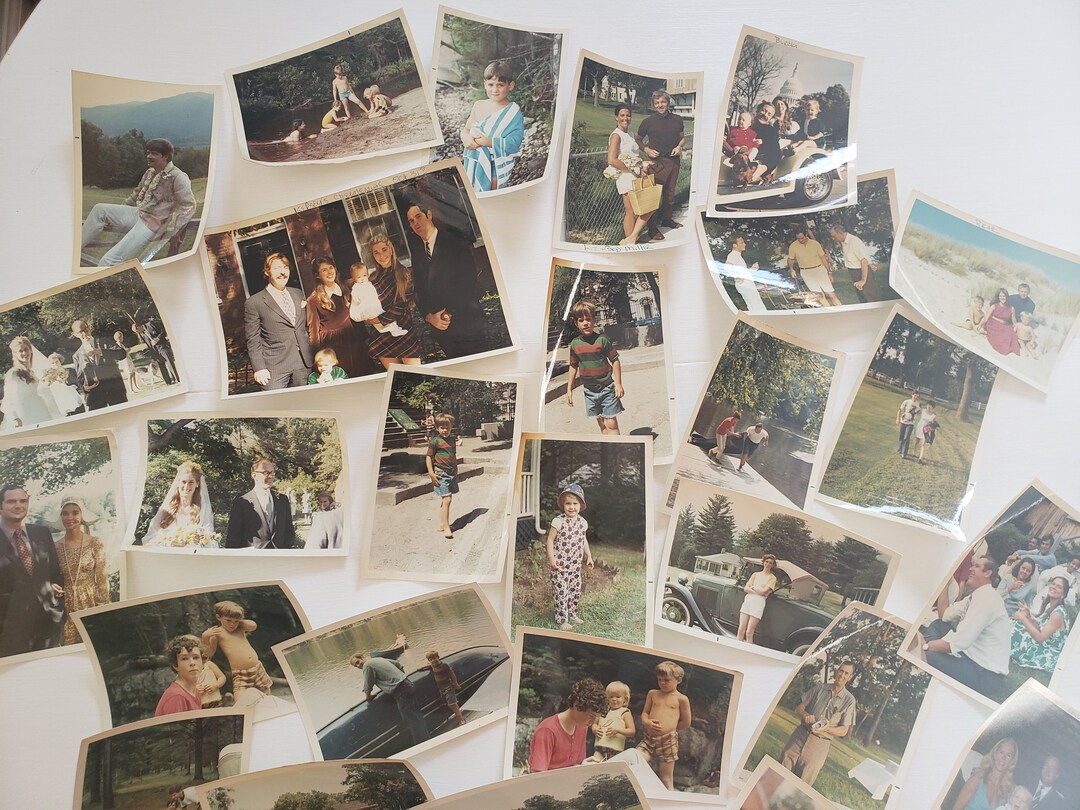 Vintage Color Photographs. Assorted Lot of 30 Color Photos - Etsy
