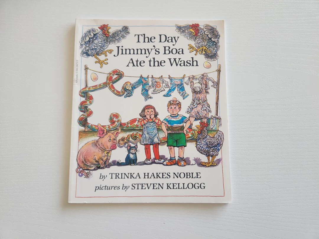 The Day Jimmy's Boa Ate the Wash by Trinka Hakes Noble -- 1980 Vintage ...