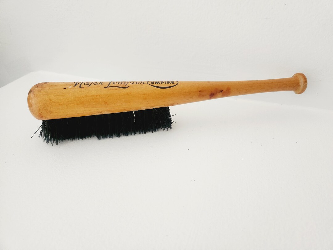 Major Leaguer Empire Baseball Softball Bat Brush -- Vintage Wooden Shoe ...