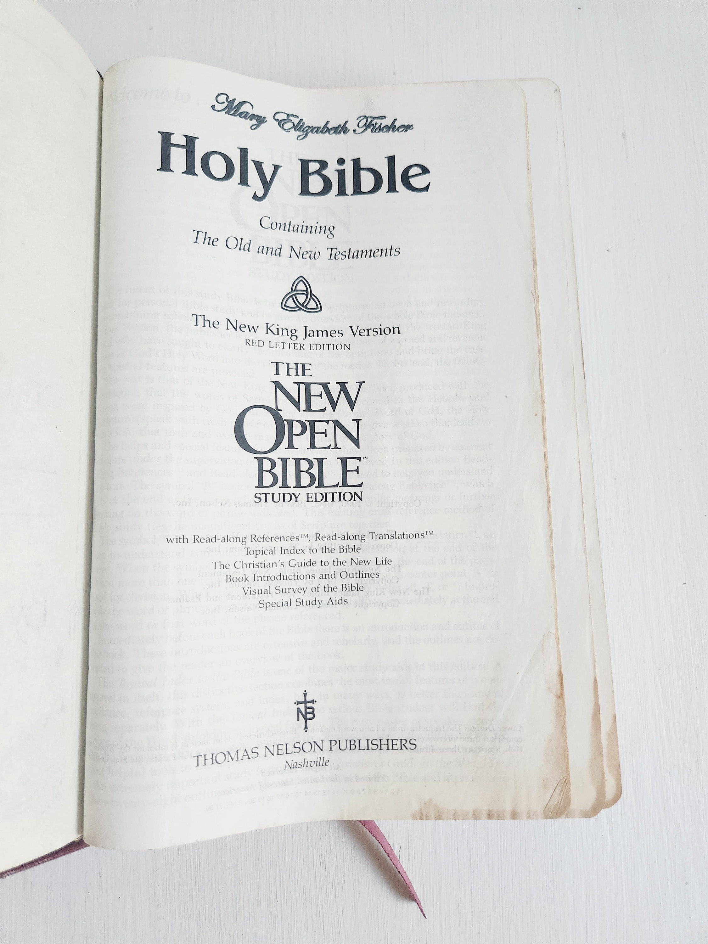 Open Holy Bible Study