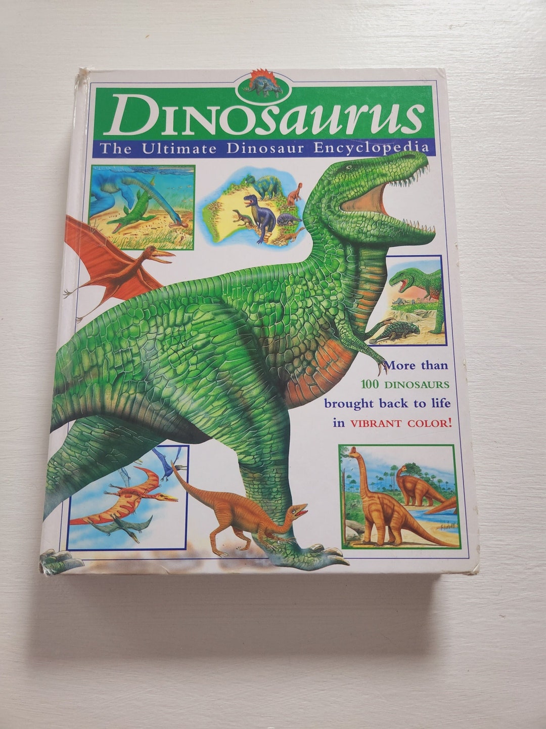 Dinosaurus the Ultimate Dinosaur Encyclopedia -- Vintage Children's ...