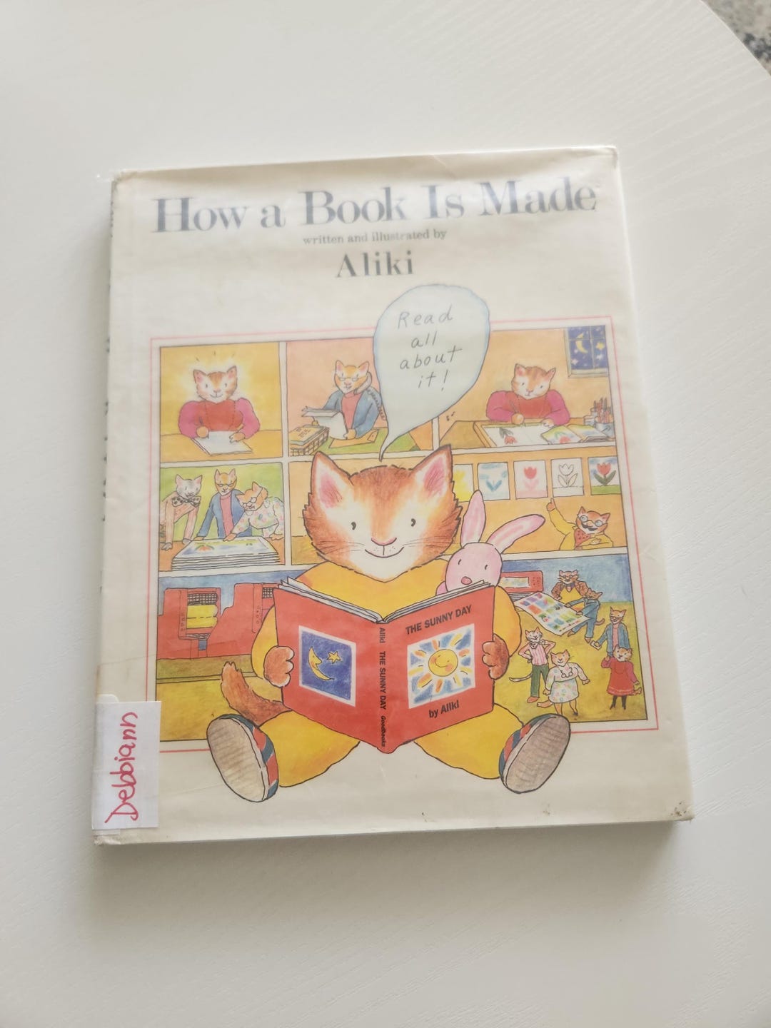 How a Book is Made by Aliki -- 1986 Vintage Children's Book -- Book ...
