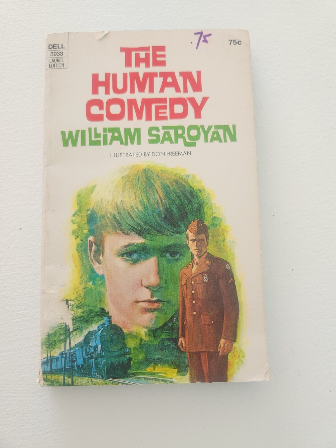 The Human Comedy by William Saroyan 1973 Vintage Young Adult Book ...
