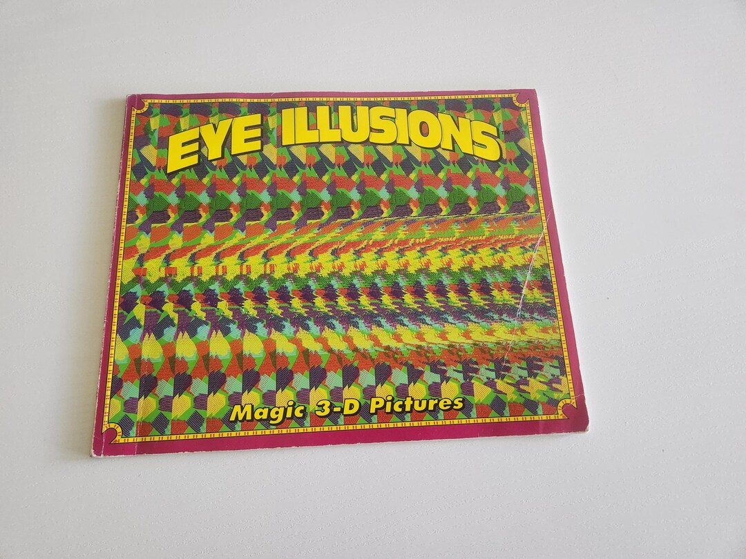 Eye Illusions Magic 3-D Pictures by Jim Anderson { 1995 } Vintage Magic ...