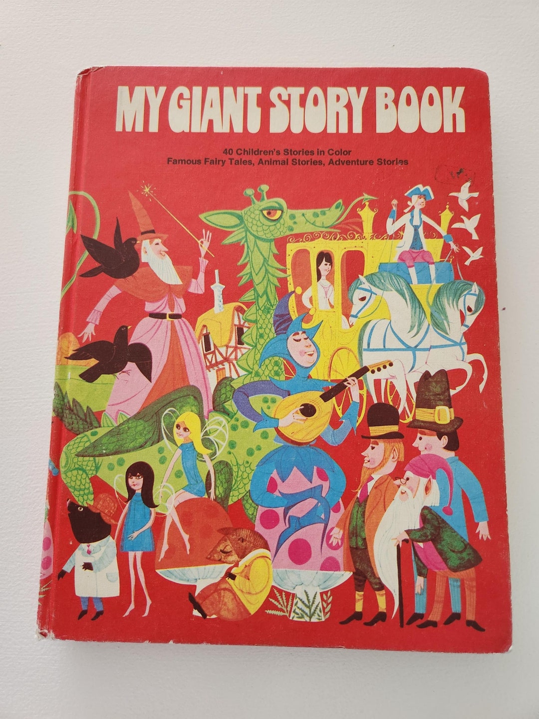 My Giant Storybook 40 Children Stories in Color Famous Fairy Tales ...