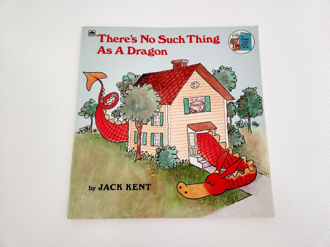 There's No Such Thing as A Dragon by Jack Kent -- 1975 Vintage Children ...