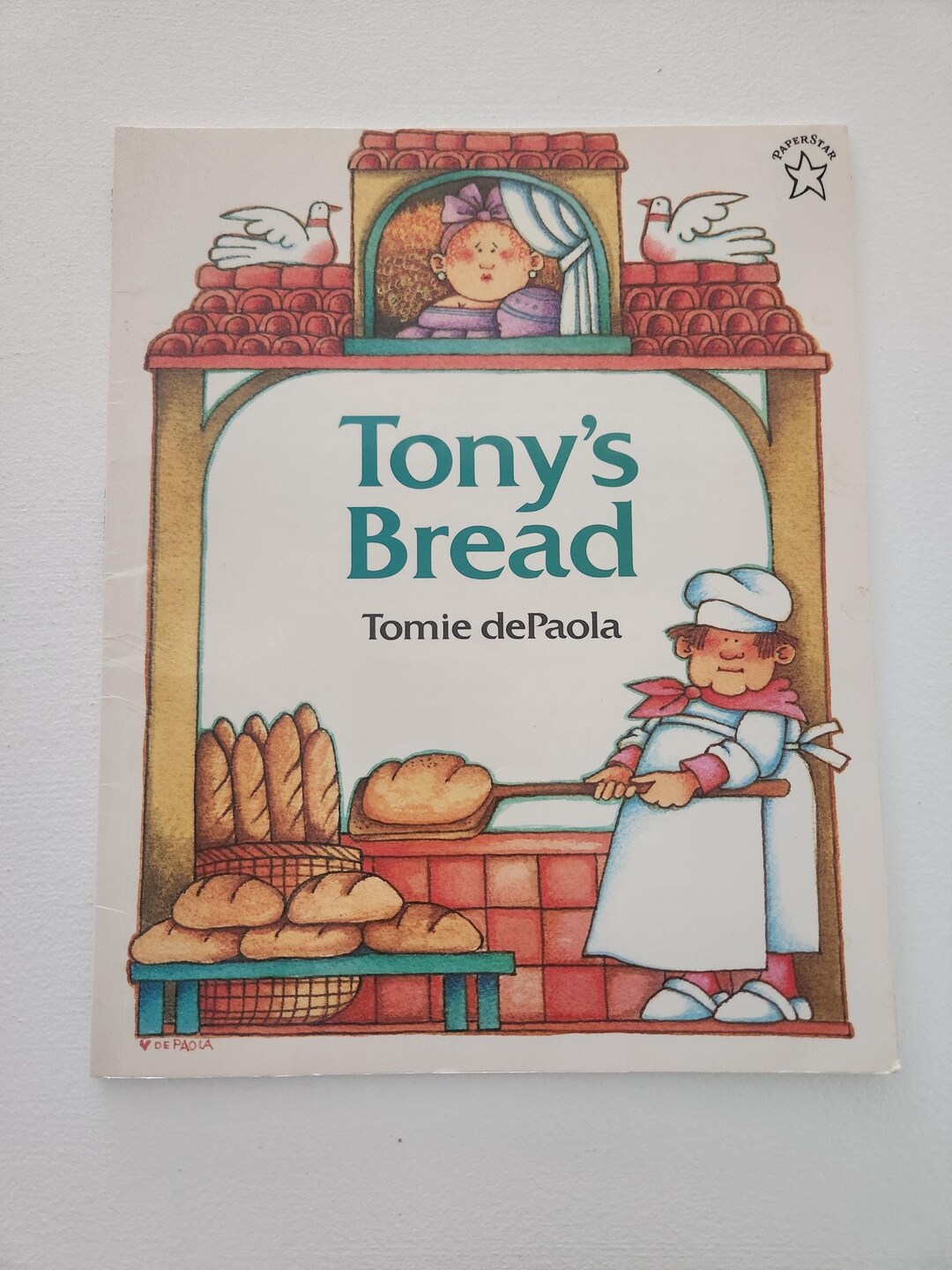 Tony's Bread by Tomie De Paola -- 1989 Vintage Children's Book ...