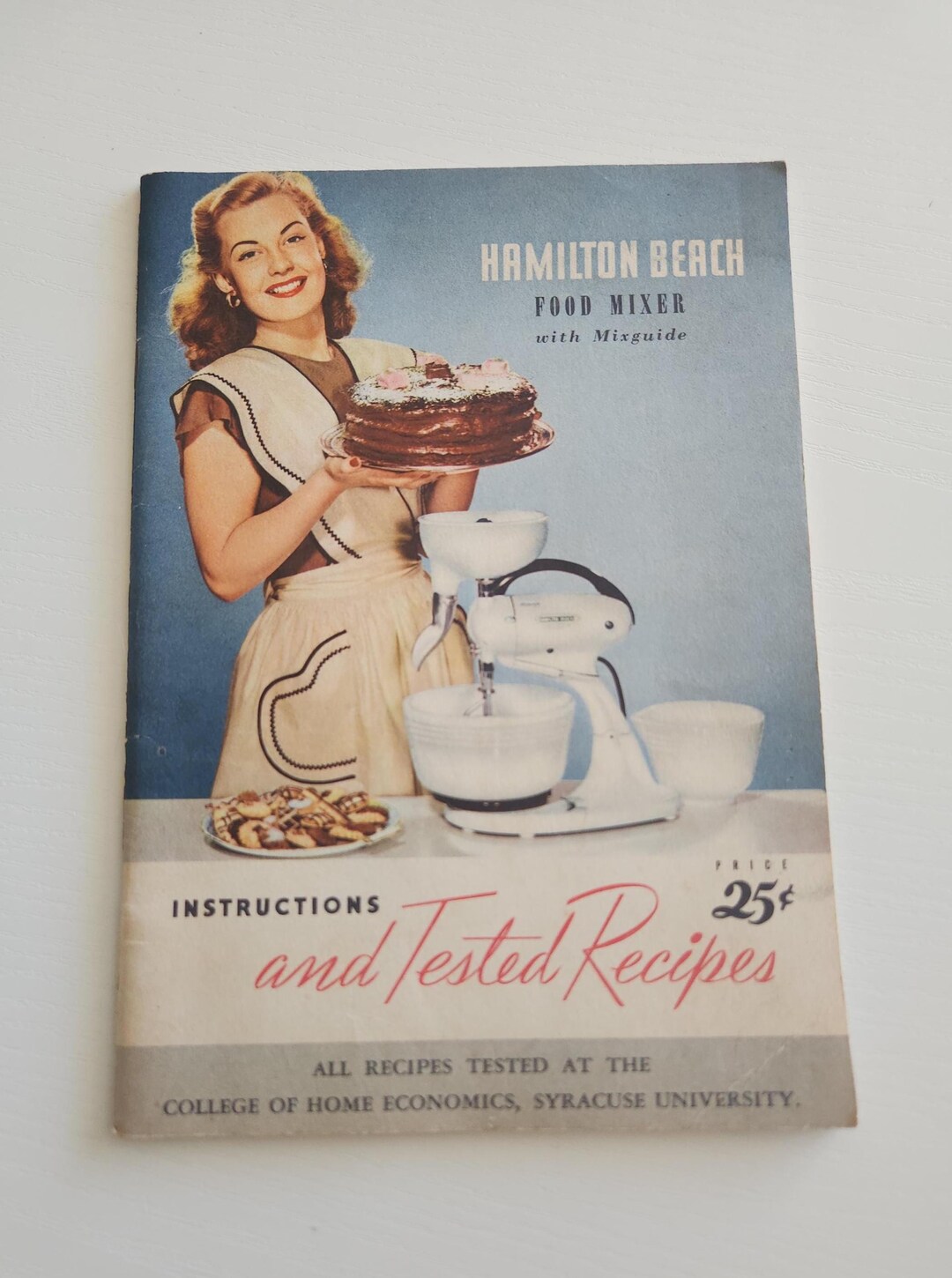 Hamilton Beach Food Mixer With Mix Guide Instructions and Tested ...