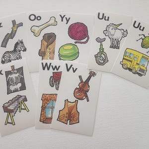 Golden Step Ahead Preschool Activity Cards Phonics 1989 Vintage Abc's ...