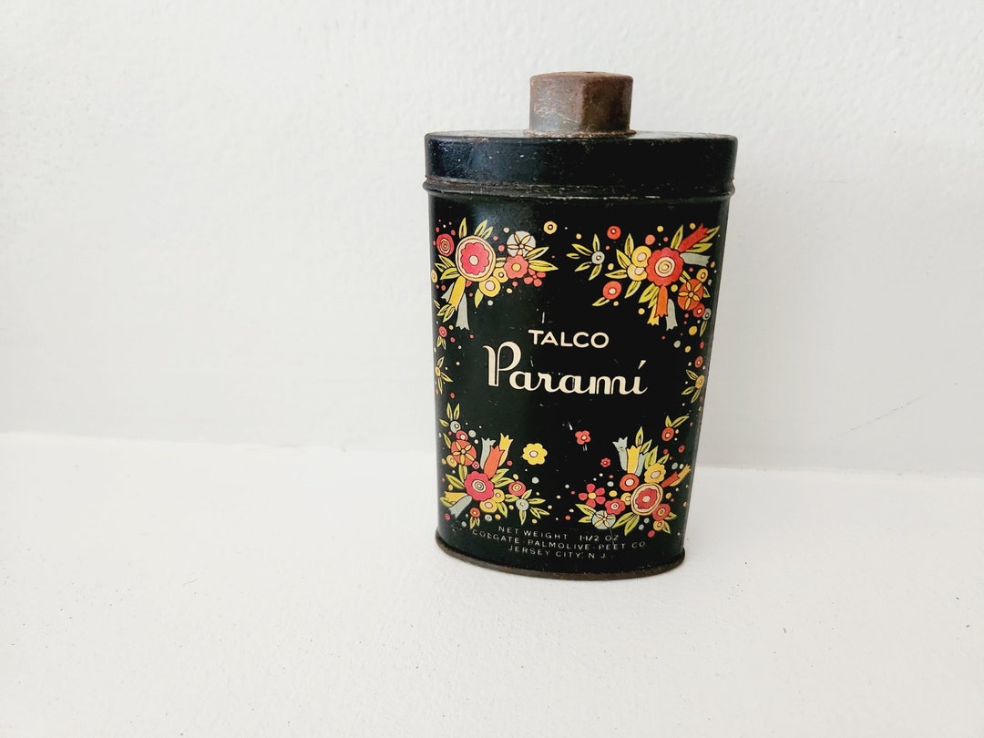 Vintage Talco Parami Cologate Palmolive Peet Co -- Vintage Talcum ...