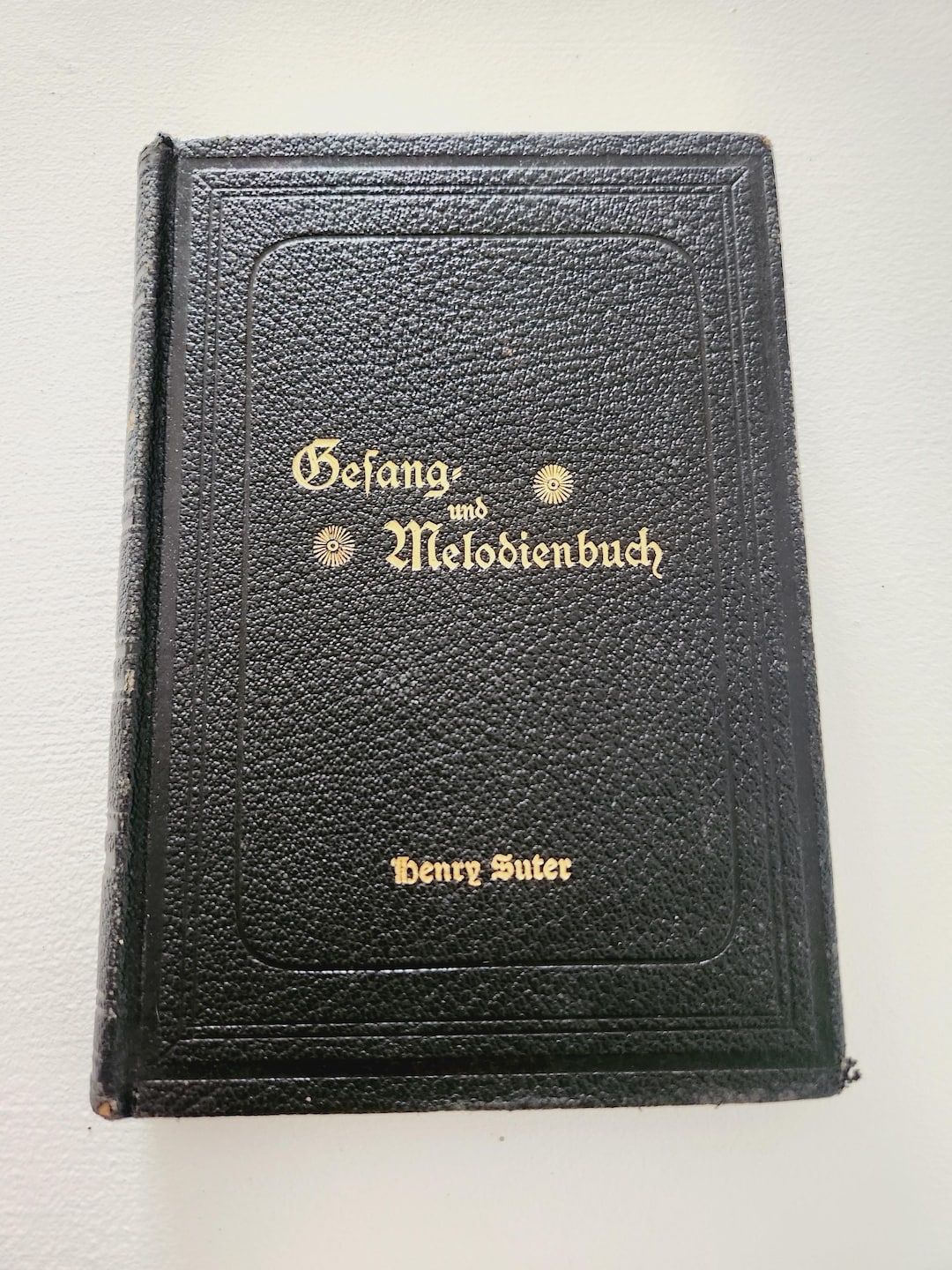 Antique German Hymnal Book Cranston & Stowe -- 1888 Antique Religious ...