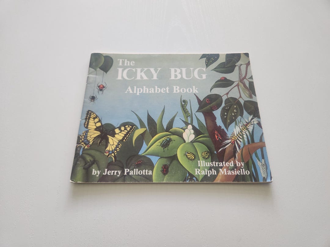 Vintage Icky Bug Alphabet Book – 1992 Children's Educational Paperback ...