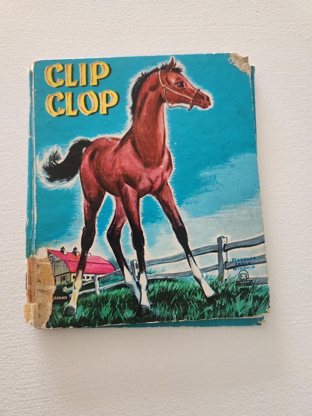 Clip Clop by Nancy Hoag 1958 Vintage Children's Book Horse Fiction Baby ...
